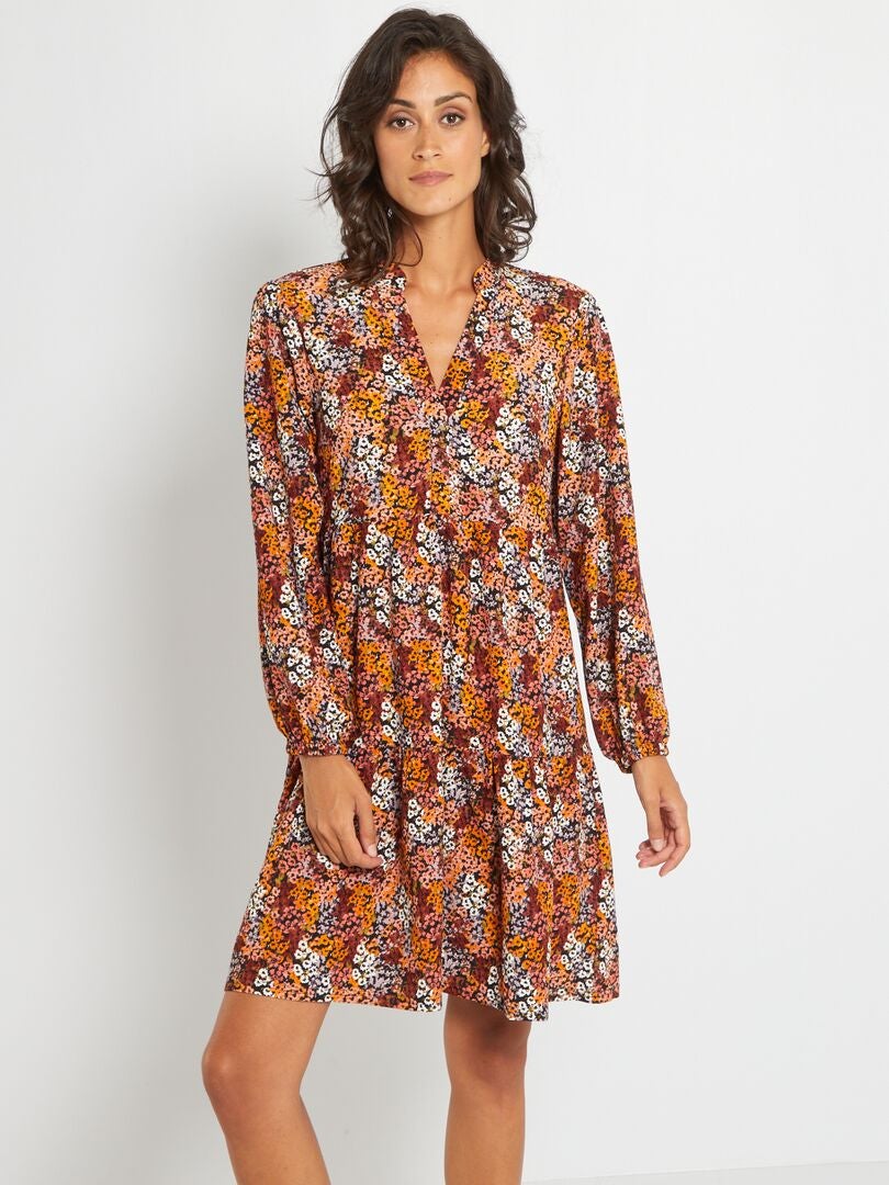 Robe fluide 'JDY' - Rouge - Kiabi - 25.00€