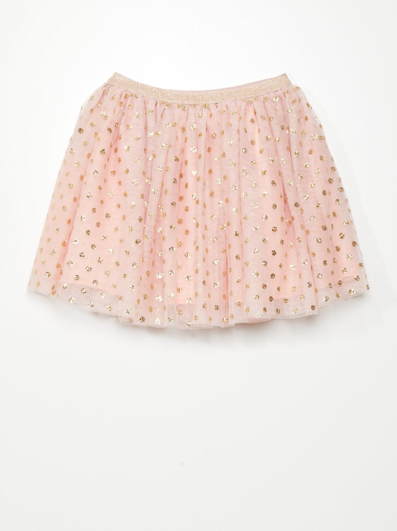 Rok van tule met plumetis - ROSE - Kiabi - 12.00€