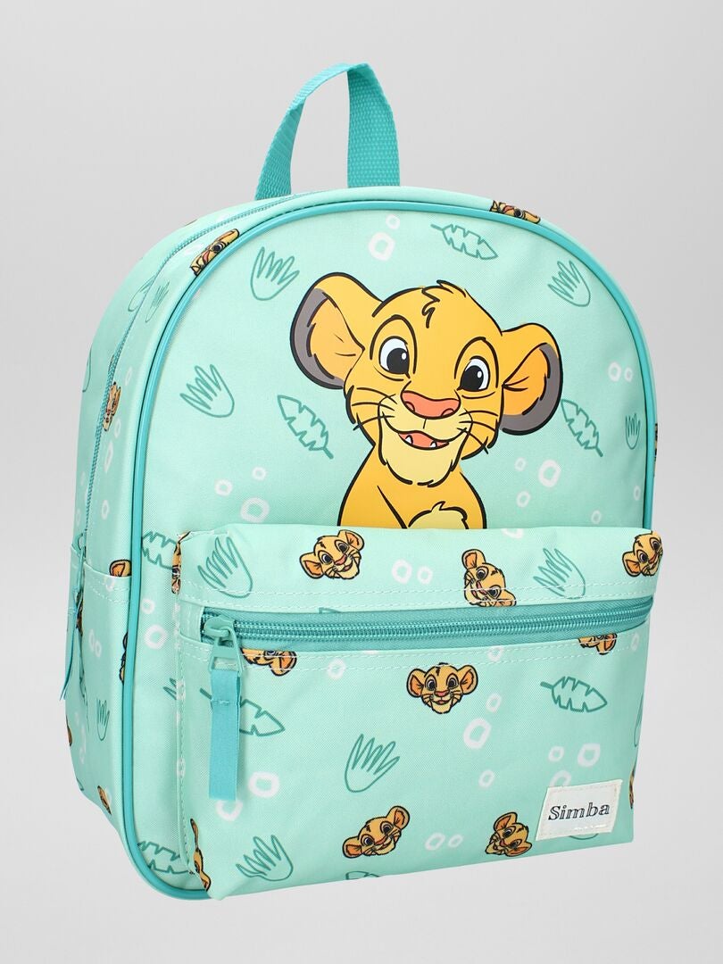 Rugzak met Simba-print - BLAUW - Kiabi - 13.00€