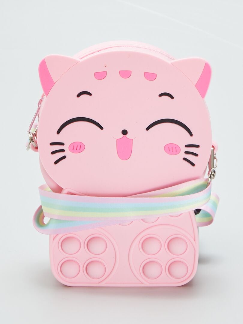 Sac Pop-It chat kawai - Rose - Kiabi - 6.00€