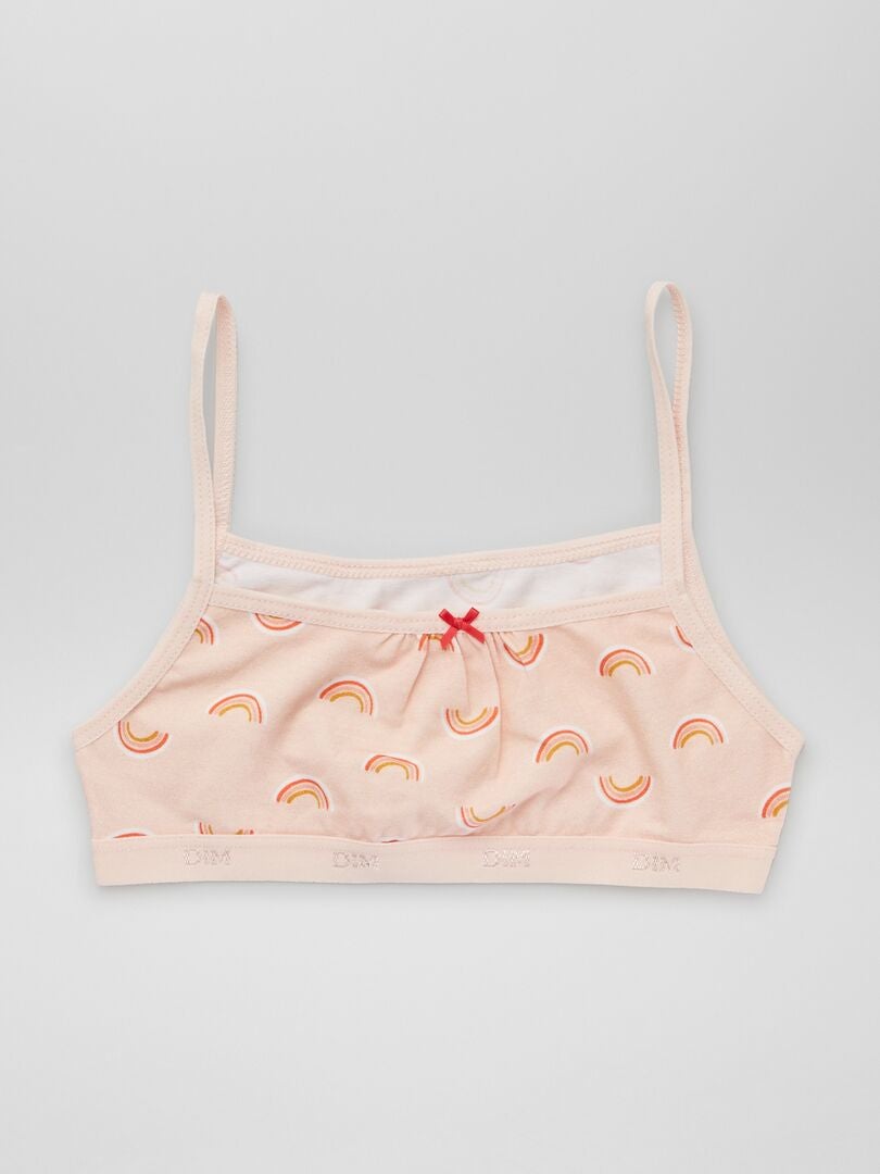 Set van 2 topjes 'Dim' - BIEGE - Kiabi - 14.00€