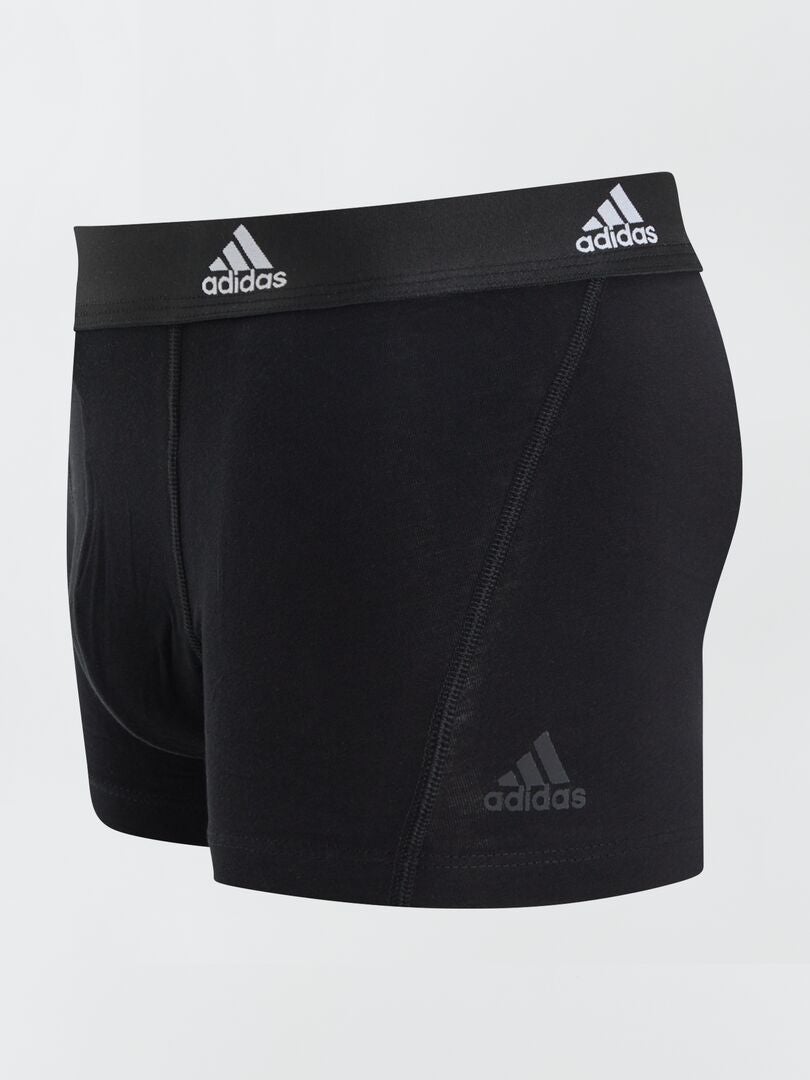 Set van 3 boxershorts 'adidas' - ZWART - Kiabi - 30.00€