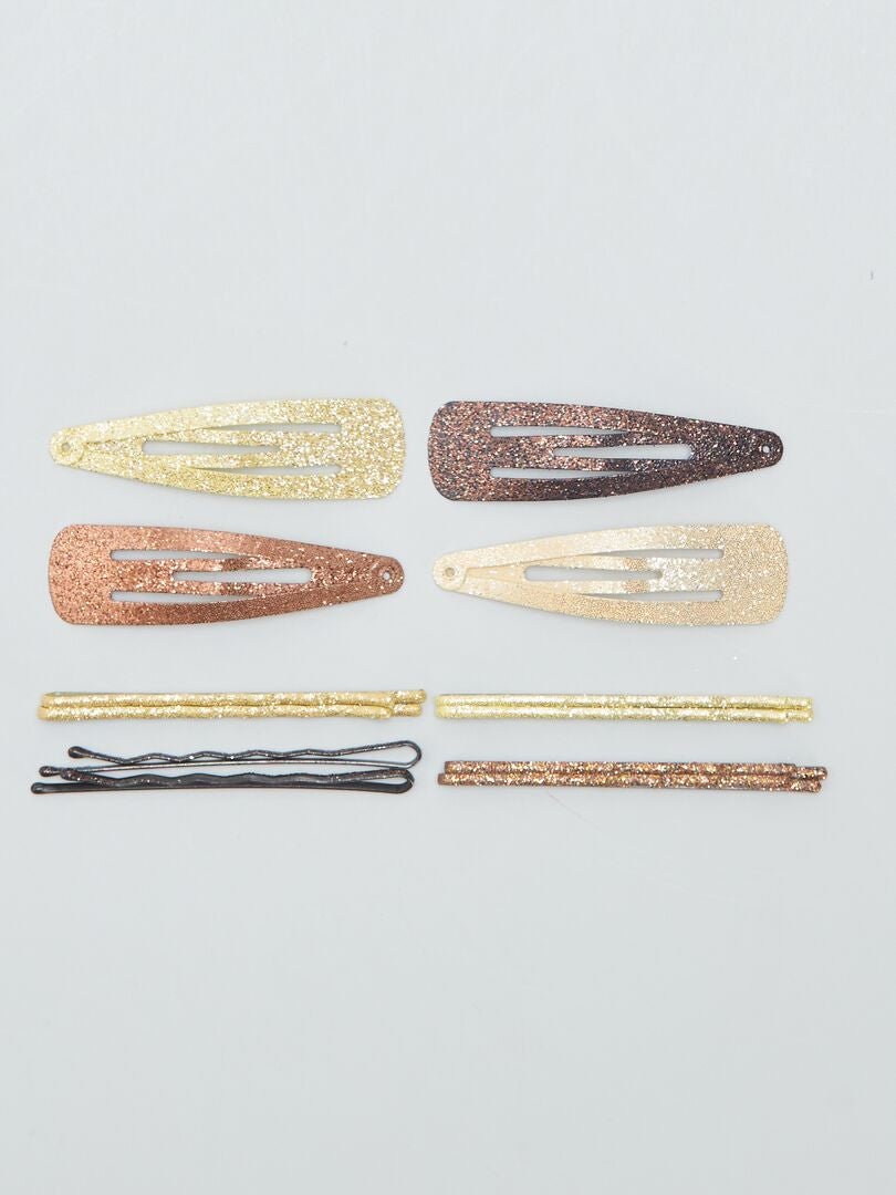 Set van 7 haarspelden - BIEGE - Kiabi - 3.00€