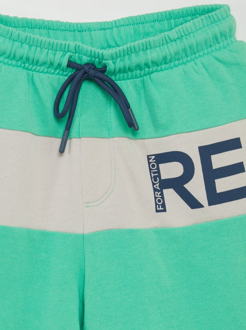 Setje - Topje + short - 2-delig - GROEN - Kiabi - 12.00€