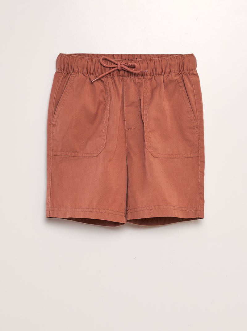 Short bermuda en tencel - Rose - Kiabi - 10.00€