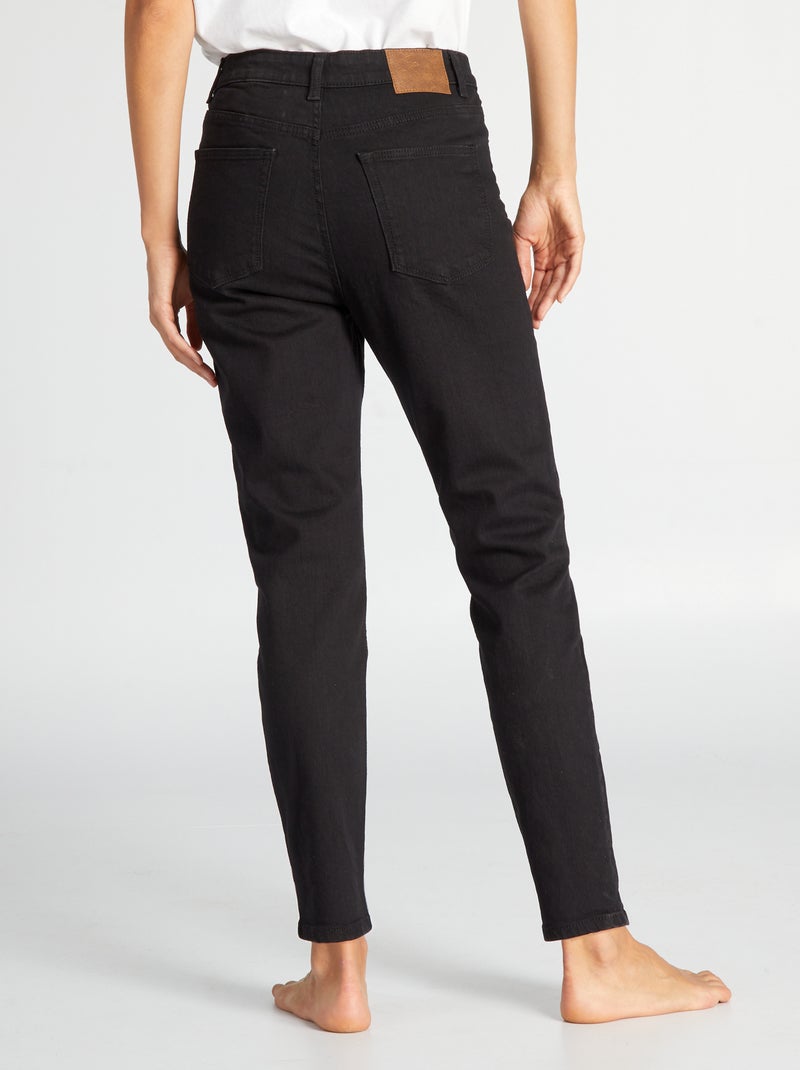 Slim-fit jeans - 28L - ZWART - Dame - 18.00€ - Kiabi