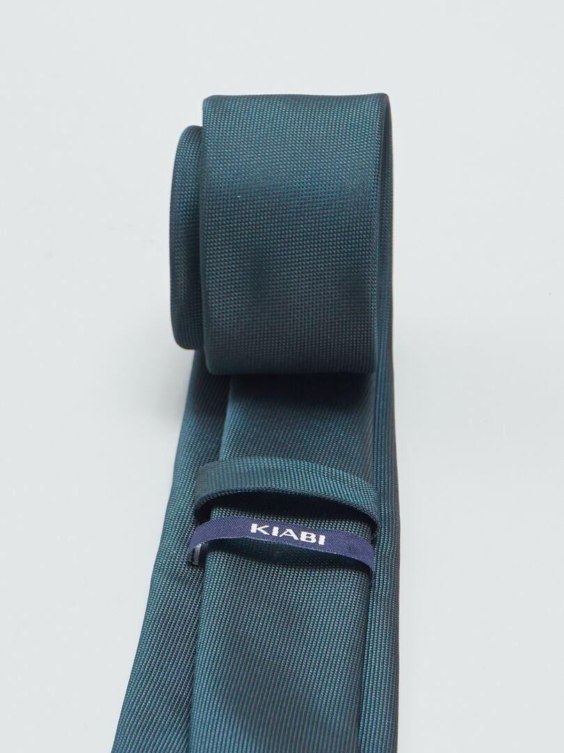 Smalle, effen stropdas - GROEN - Kiabi - 8.00€