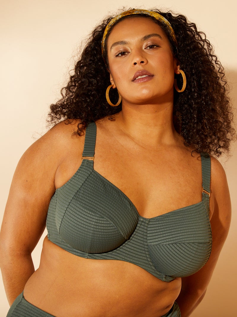Soutien-gorge de bain corbeille - Vert - Kiabi - 20.00€ Soutien-gorge de bain corbeille - Vert - Kiabi - 20.00€