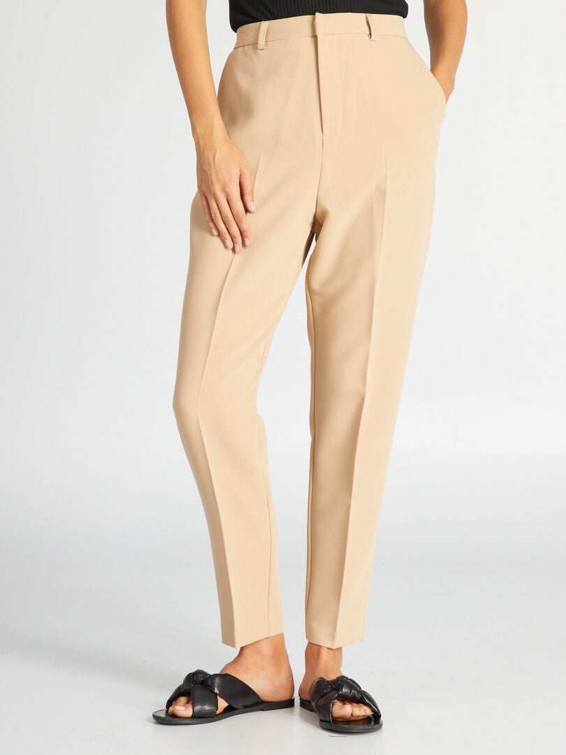 Strakke broek - BIEGE - Kiabi - 15.00€
