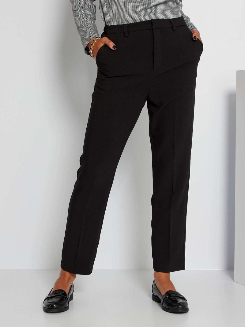 Strakke broek - zwart - Dame - 15.00€ - Kiabi