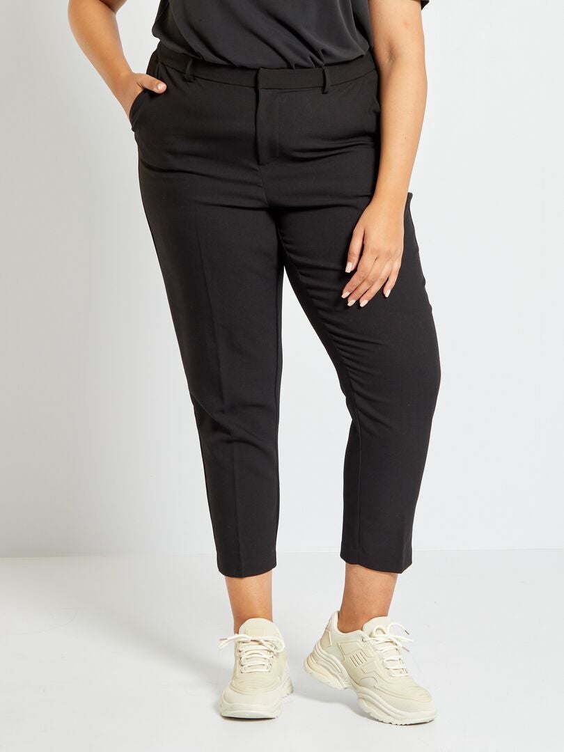 Strakke broek - zwart - Kiabi - 20.00€