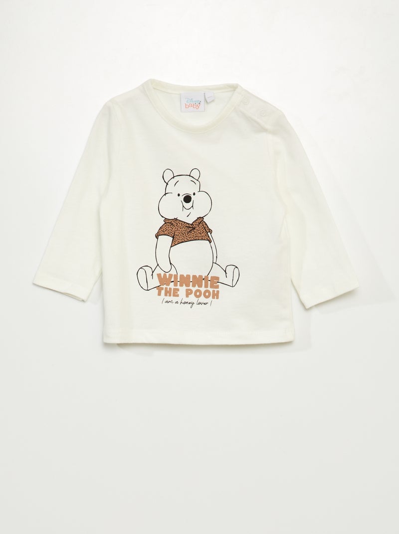 Sweat + t-shirt + jogging 'Winnie' 'Disney' - 3 pièces - Beige - Bébé ...