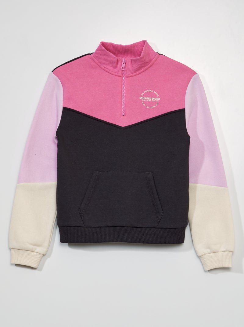 Sweater met schipperskraag - ROSE - 10.00€ - Kiabi