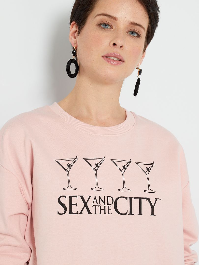 Sweater Sex And The City Roze Kiabi 15 00€
