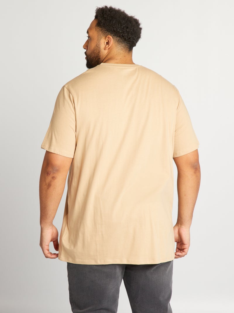 T-shirt met ronde hals 'Pokémon' - BIEGE - Kiabi - 16.00€