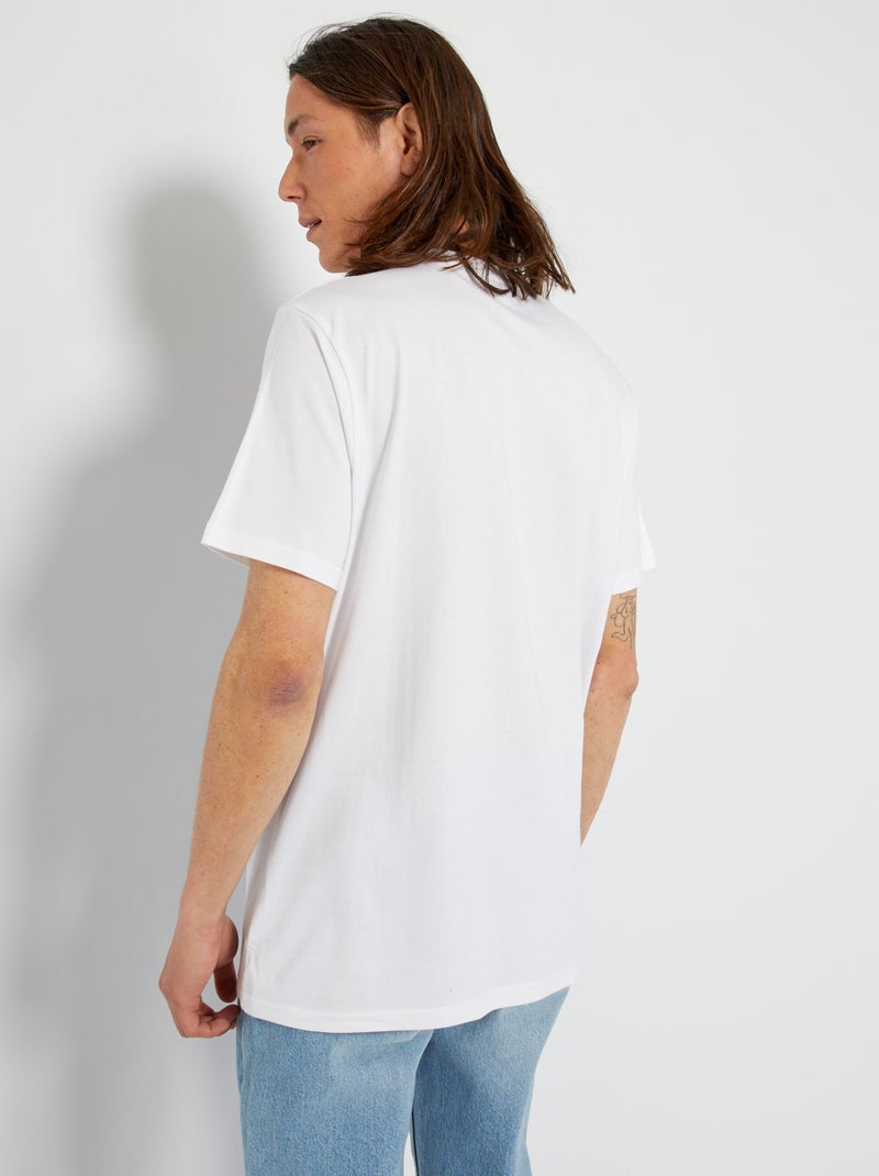 T-shirt 'One Piece' - blanc - 14.00€ - Kiabi