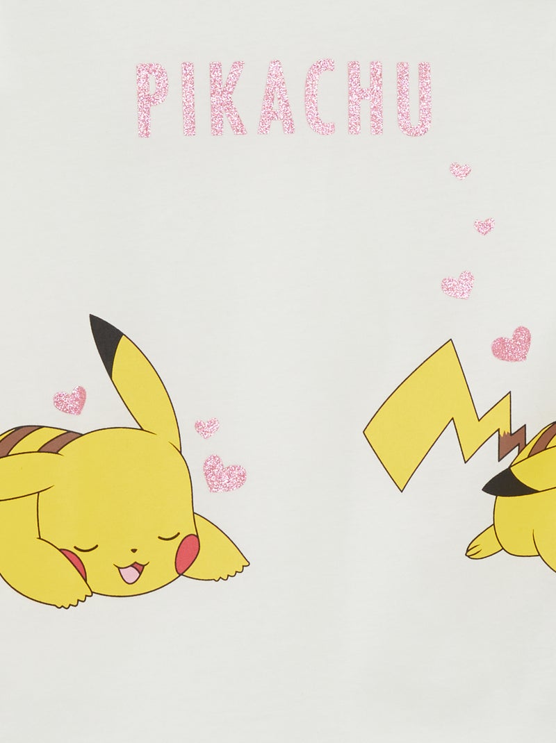 T-shirt 'Pikachu' de 'Pokémon' - Beige - Kiabi - 9.00€