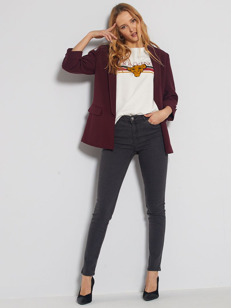 T-shirt van ‘Disney’ 'Simba' - WIT - Kiabi - 9.00€