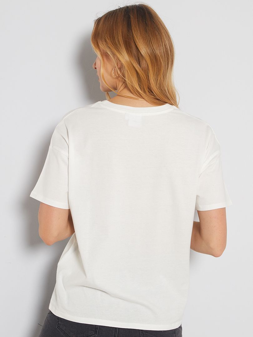 T-shirt van ‘Disney’ 'Simba' - WIT - Kiabi - 9.00€