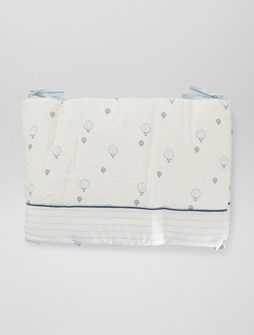 Tour de lit gaze de coton