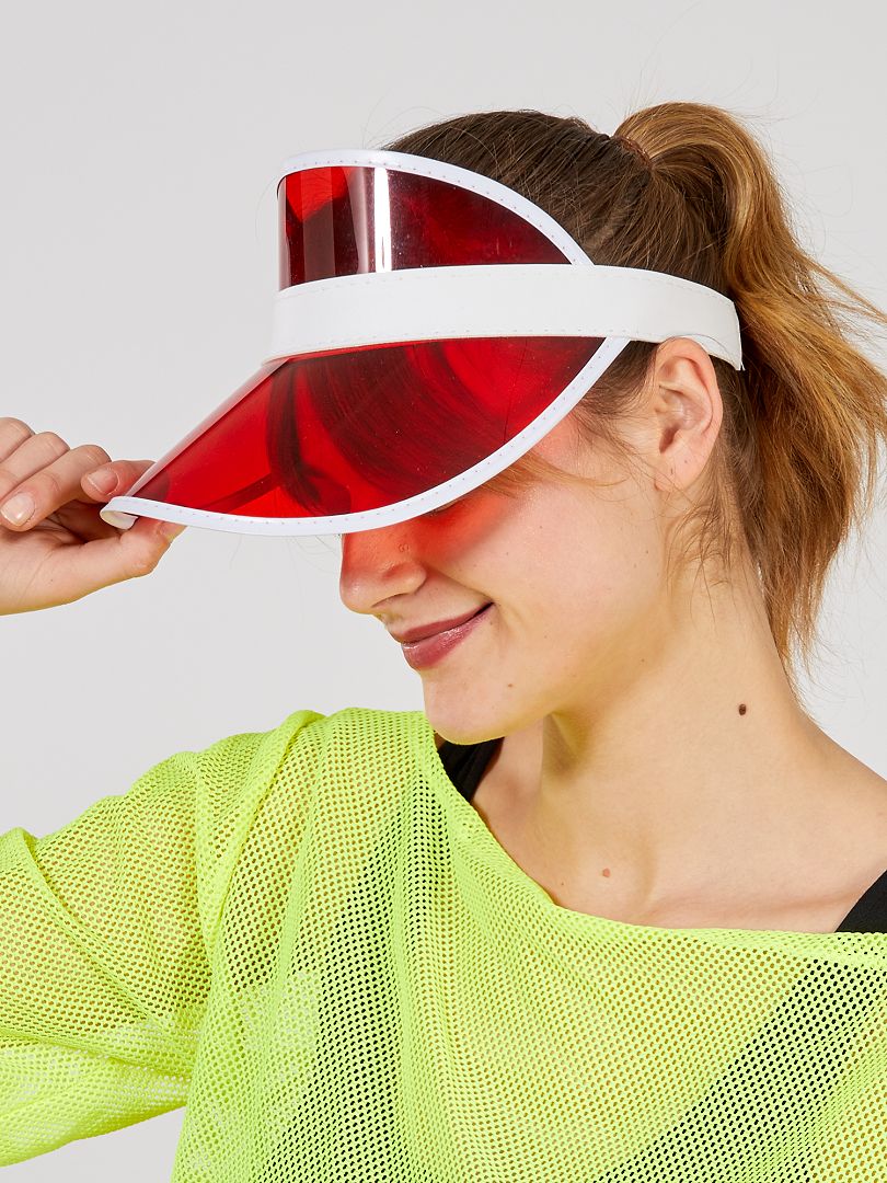 Transparante pet - rood - Kiabi - 3.00€