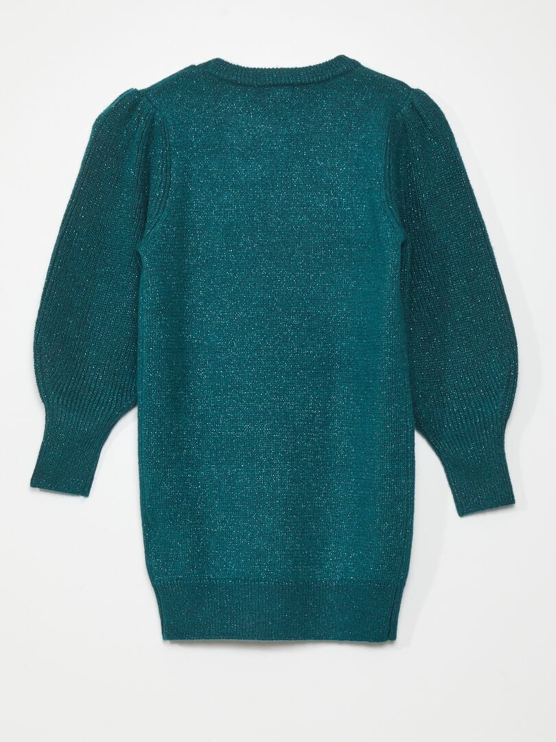 Trui van iriserend tricot - GROEN - Kiabi - 16.00€ Trui van iriserend tricot - GROEN - Kiabi - 16.00€