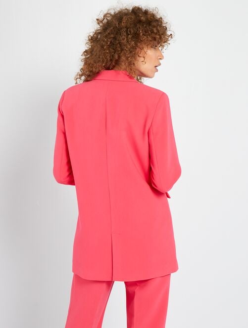 Veste Tailleur Rose Femme