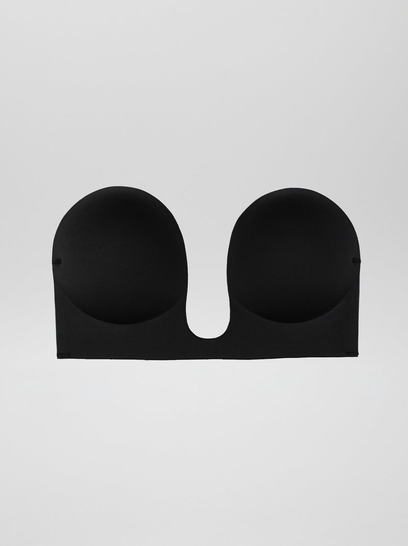 Zelfklevende beha met open achterkant 'Bye Bra' - ZWART - Dame - 24.00 ...